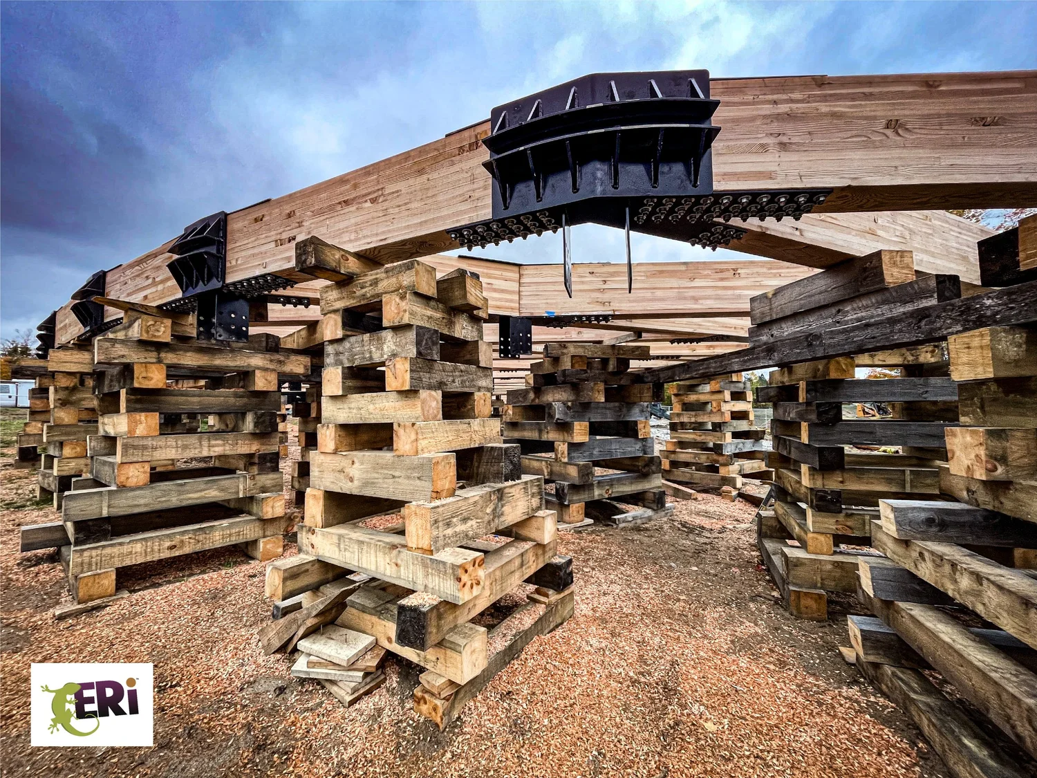 Designed and built by ERi...SkyBridge MI: the world's longest timber ...