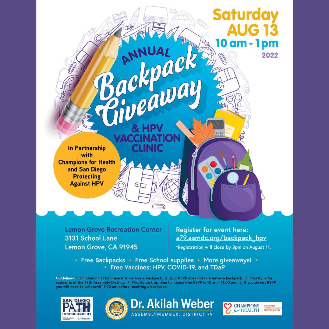 79th Assembly District Annual Backpack Giveaway — Alpha Phi Alpha ...