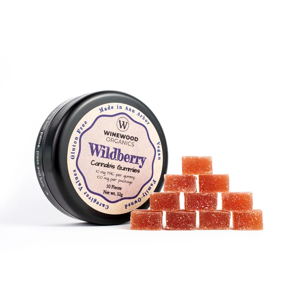 Cannabis Gummies – All-Natural THC & CBD Edibles — Winewood Organics