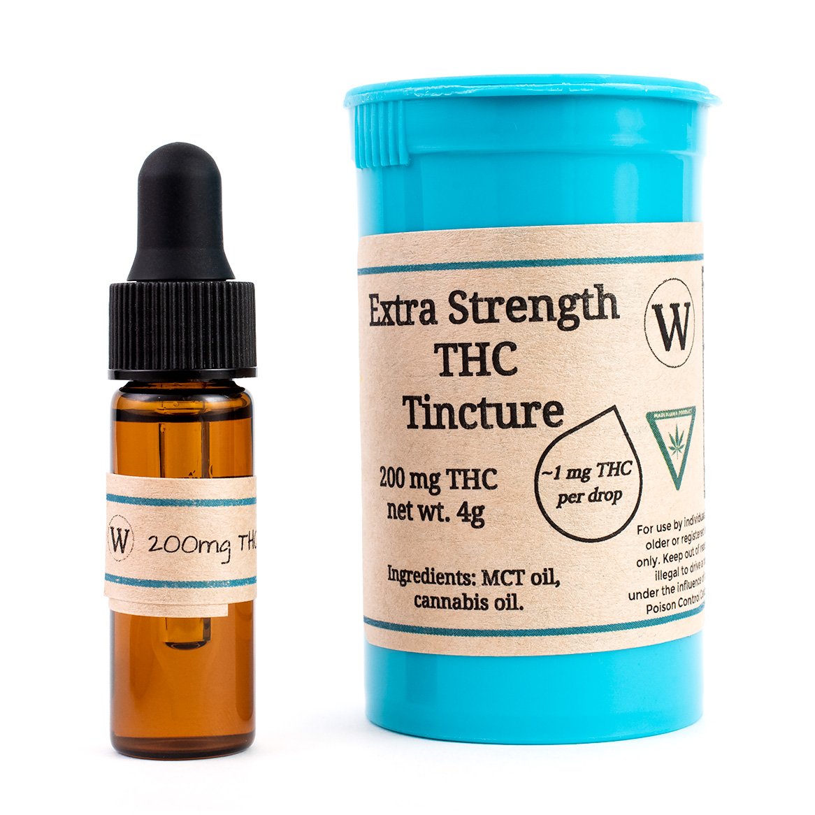Cannabis Drops – THC Tinctures — Winewood Organics