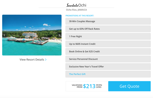 Current Sandals Promotions for 2021 and 2022 Vacations — ML Travel Design