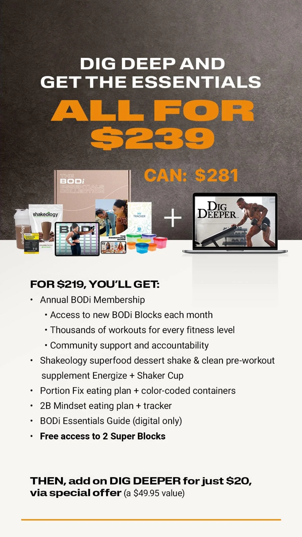 Dig Deeper Order Form — Erin Hopkins Health & Fitness