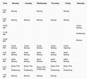 Boxing Fit University