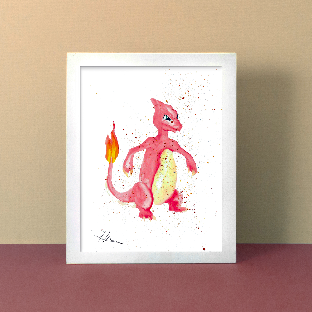 Charmeleon Pokemon Drawing