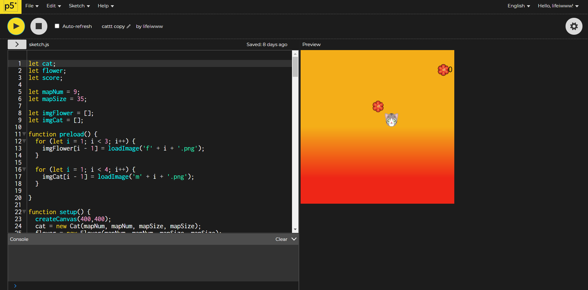 Pcomp - Project 2 Gold Miner — LIFEI WANG