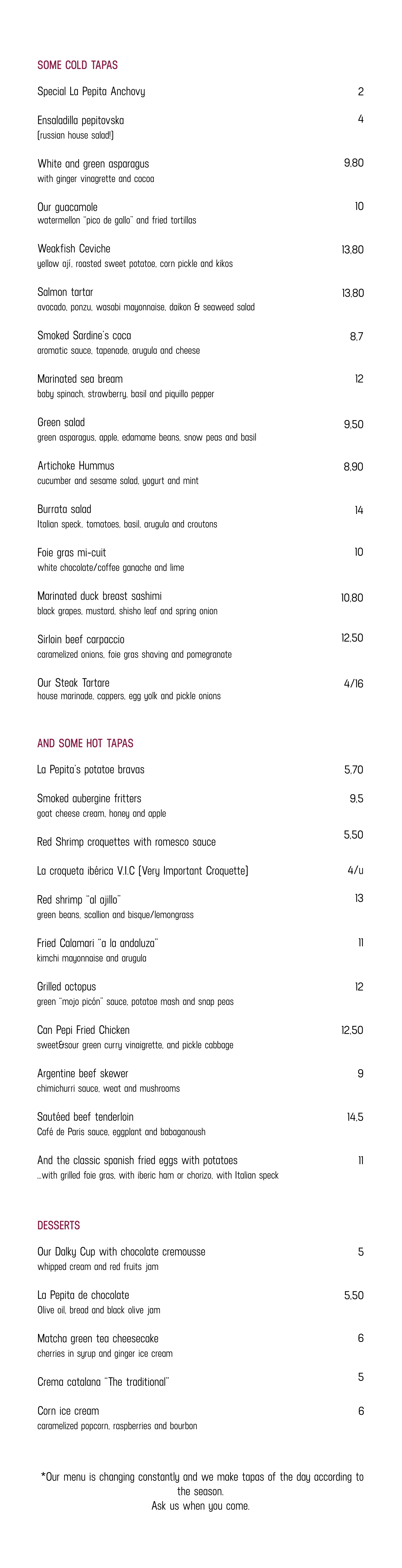 La Pepita — La Pepita