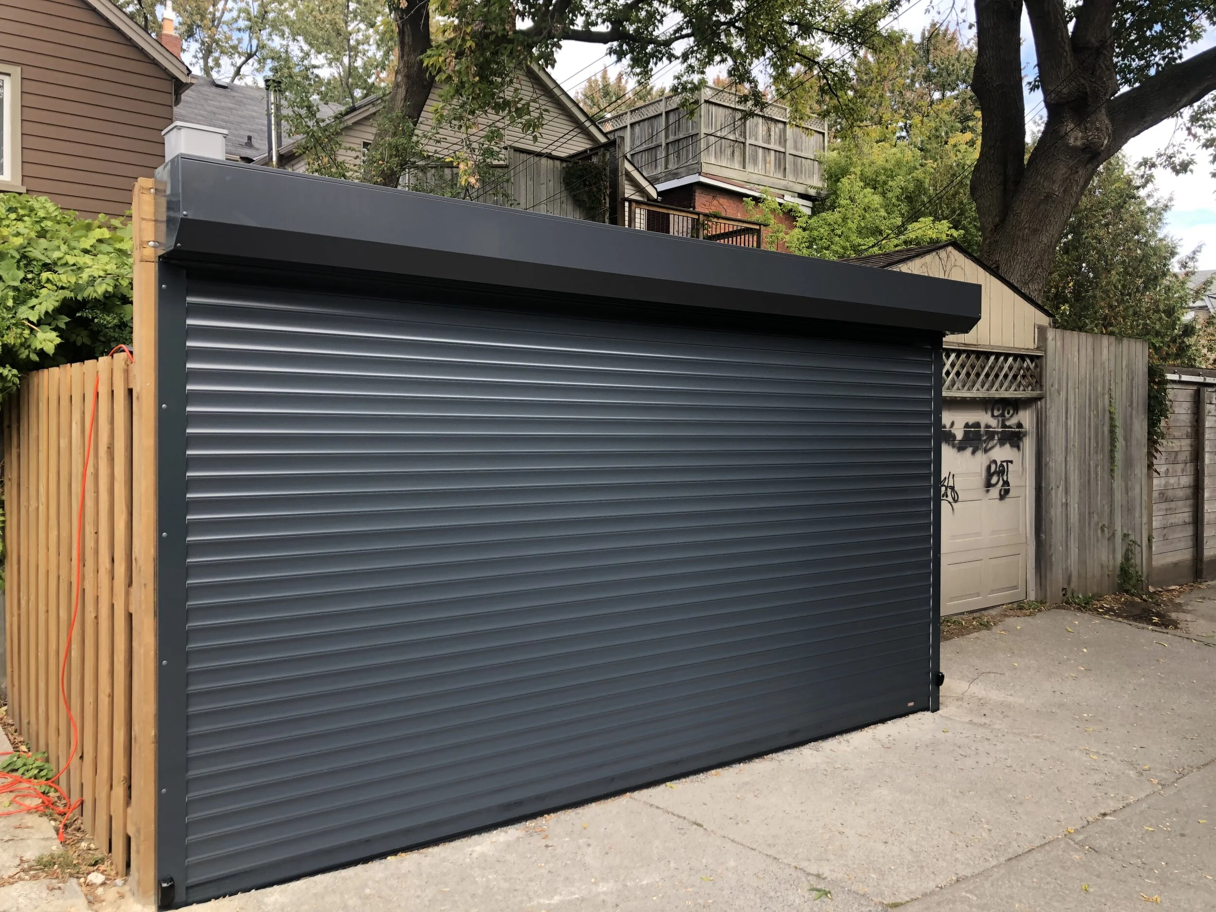 Laneways and Carport Doors — KIMBEL | Modern Outdoor Spaces | Toronto Area
