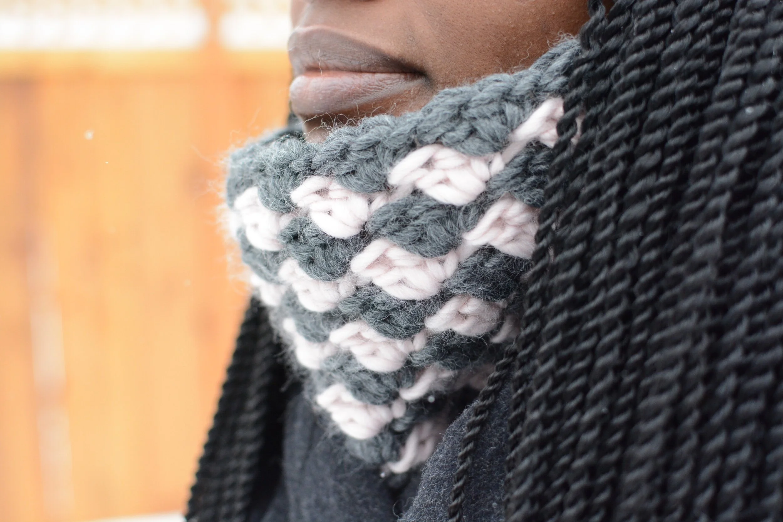 Beginner Friendly Jester Cowl Crochet Pattern | KnotBadBritt