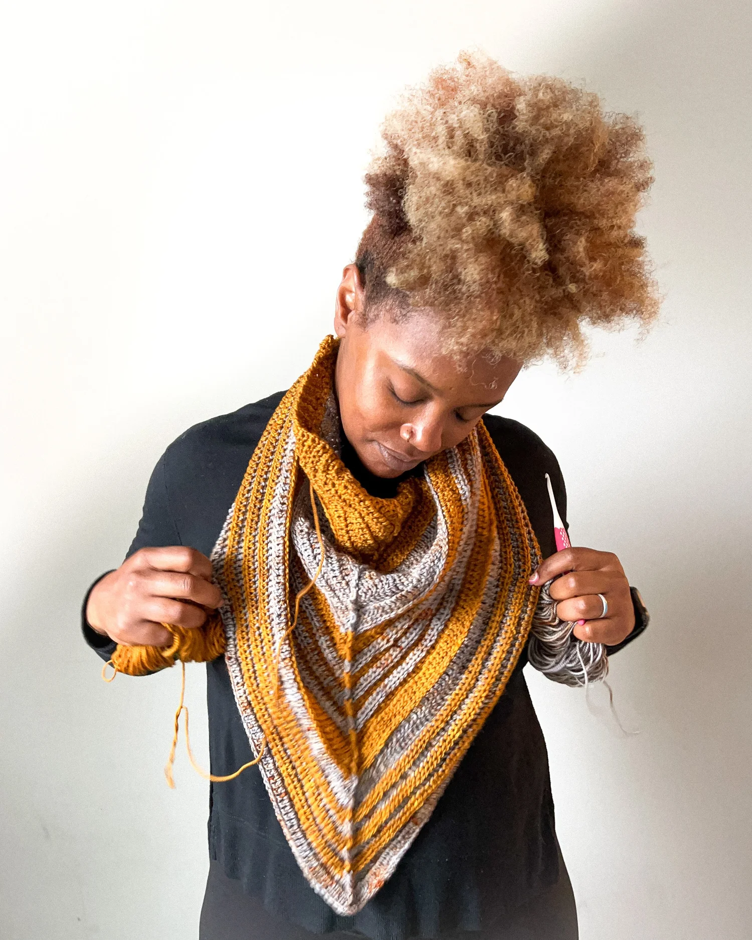 Jeweled Facets Wrap Crochet Pattern — KnotBadBritt