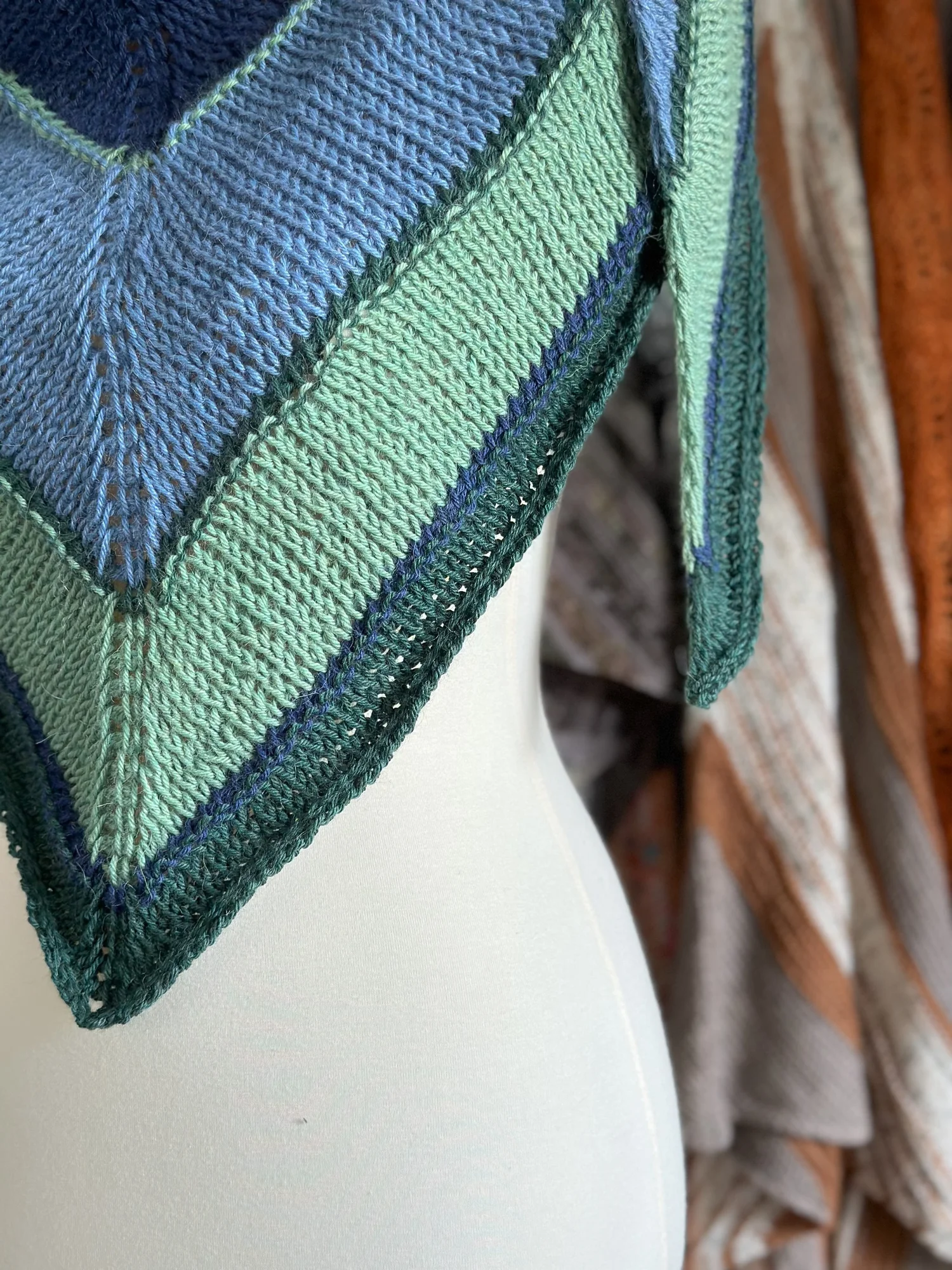 Marionberry Pi Shawl — KnotBadBritt