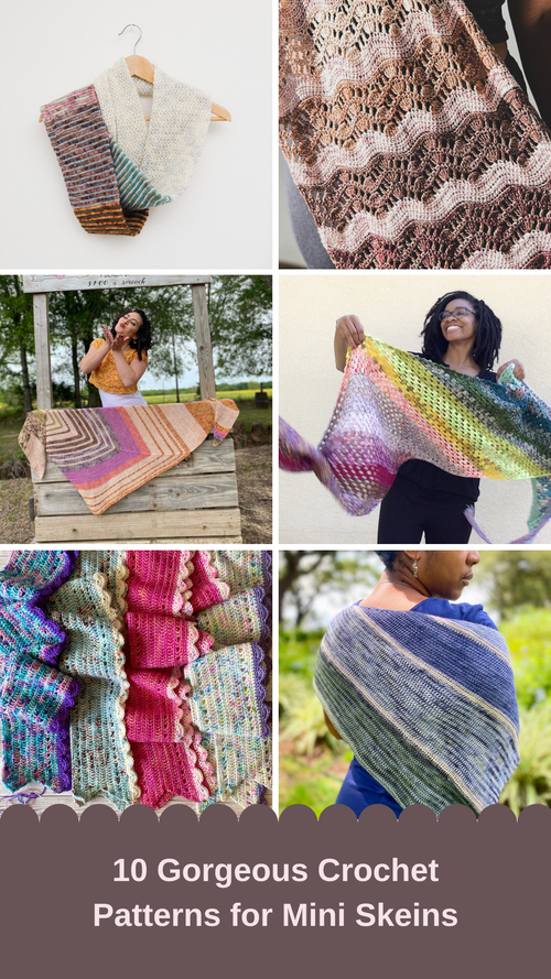 Mini Skein Crochet Round up | KnotBadBritt
