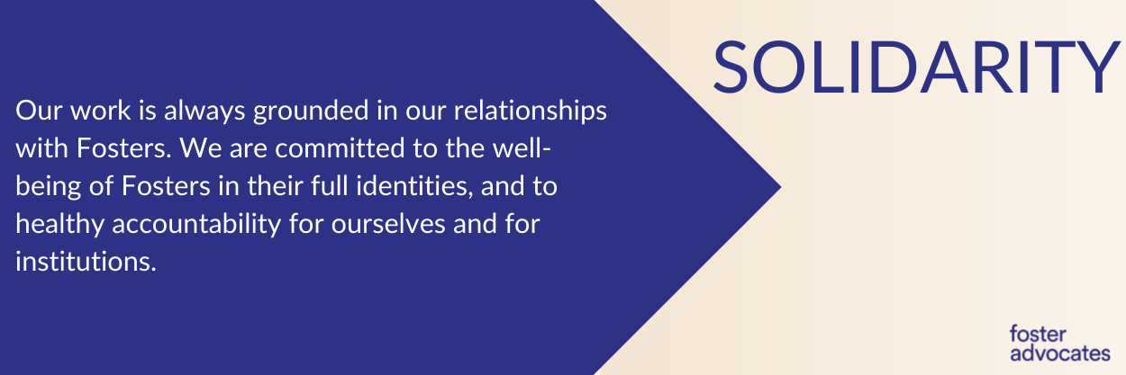 Stand in Solidarity — Foster Advocates