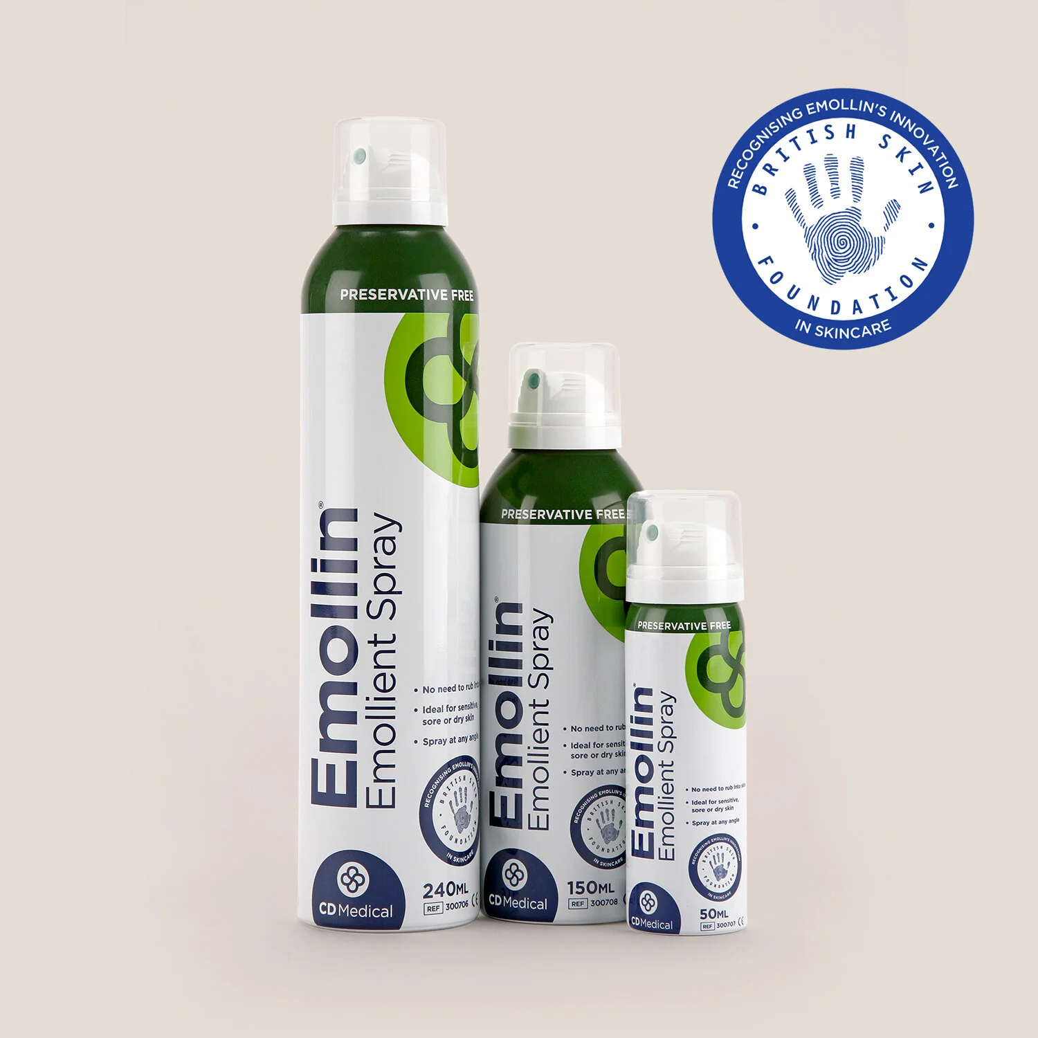 About Emollin® - Spray-on Emollient | Emollin® — Emollin