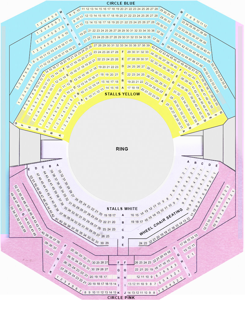 Seating Plan — Hippodrome Circus