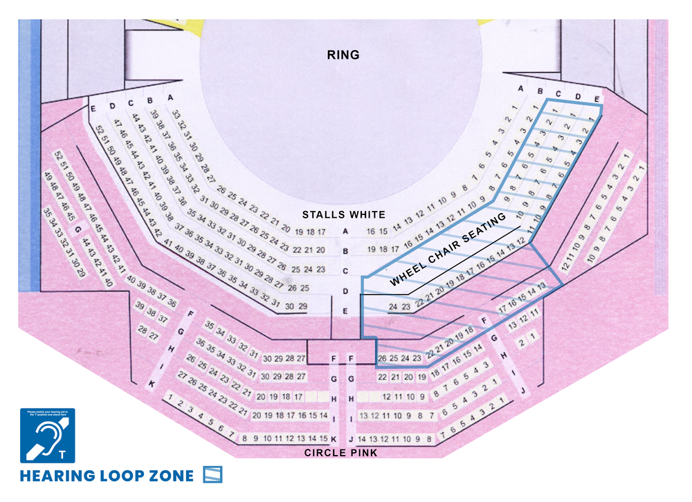 Seating Plan | Book Your Seats Today — Hippodrome Circus