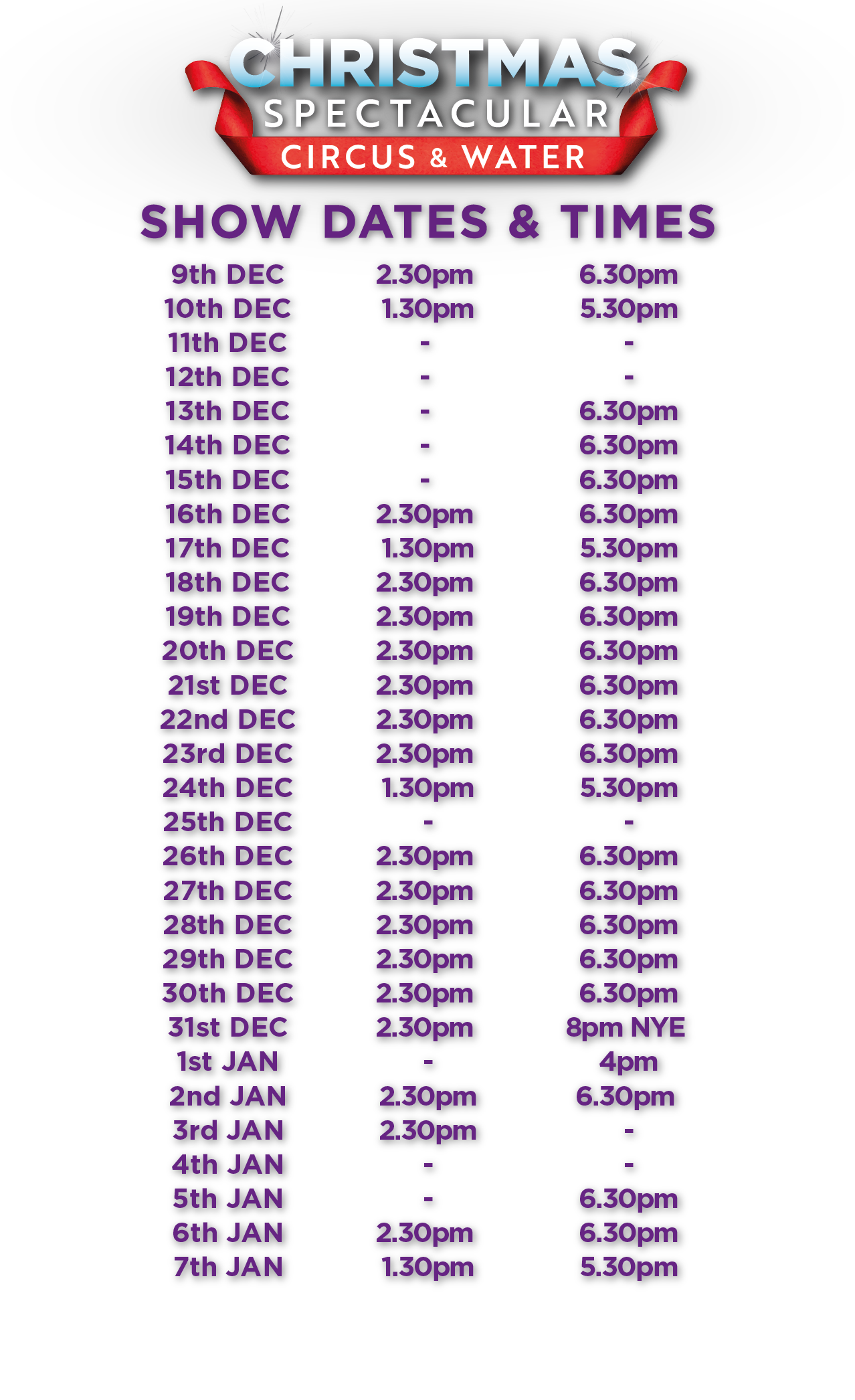 Christmas — Hippodrome Circus