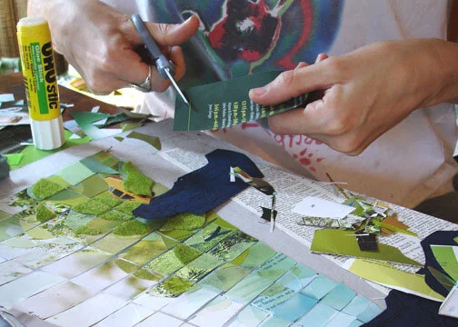 Collage prints — DeLong Ceramics