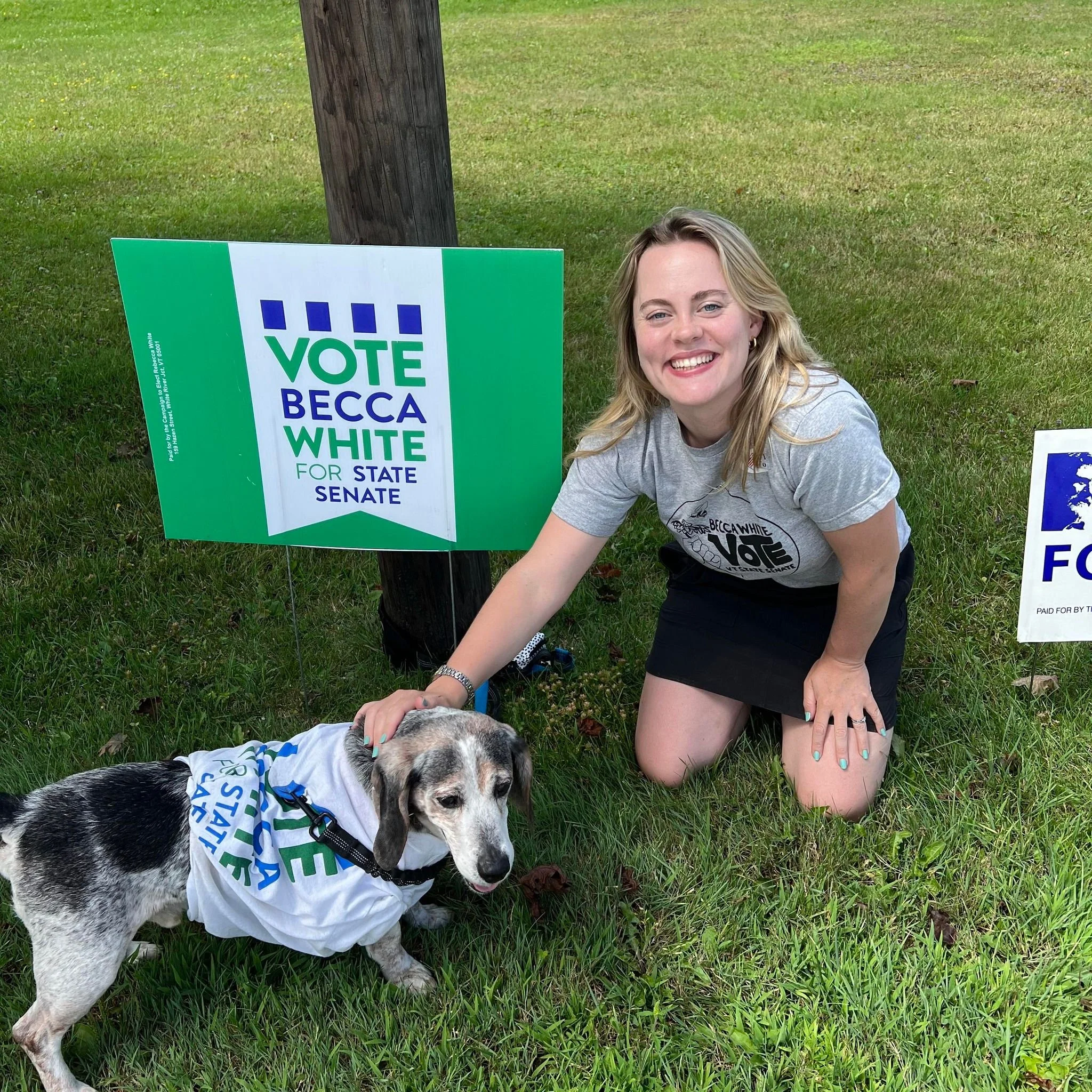 Get to know me — Becca White for Vermont
