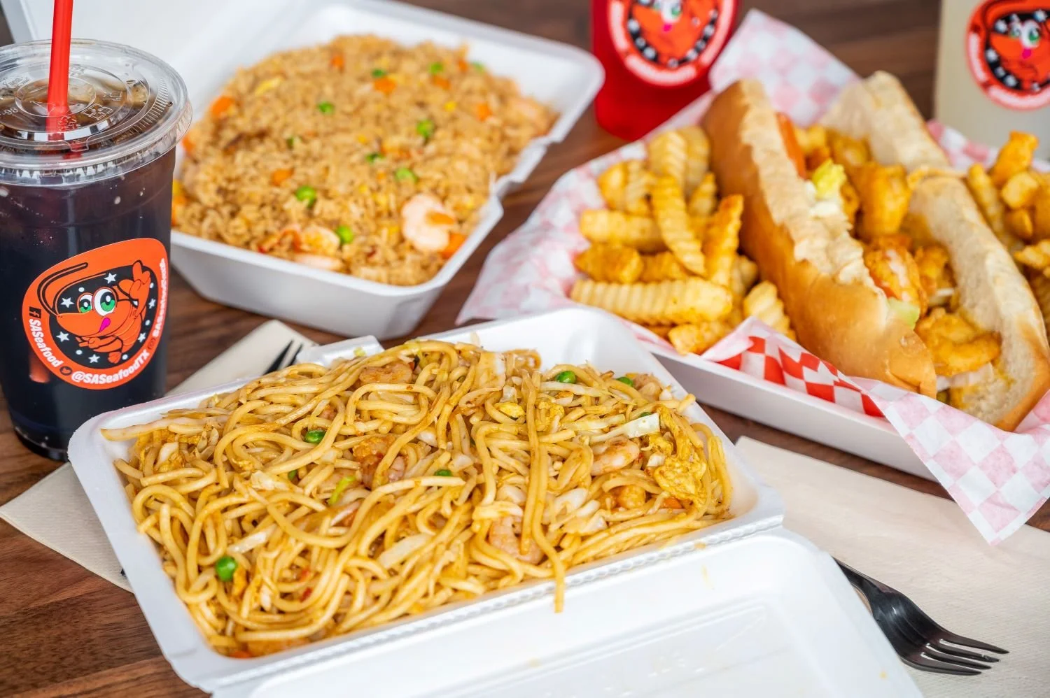 Menu for SA Seafood — SASeafoodTX