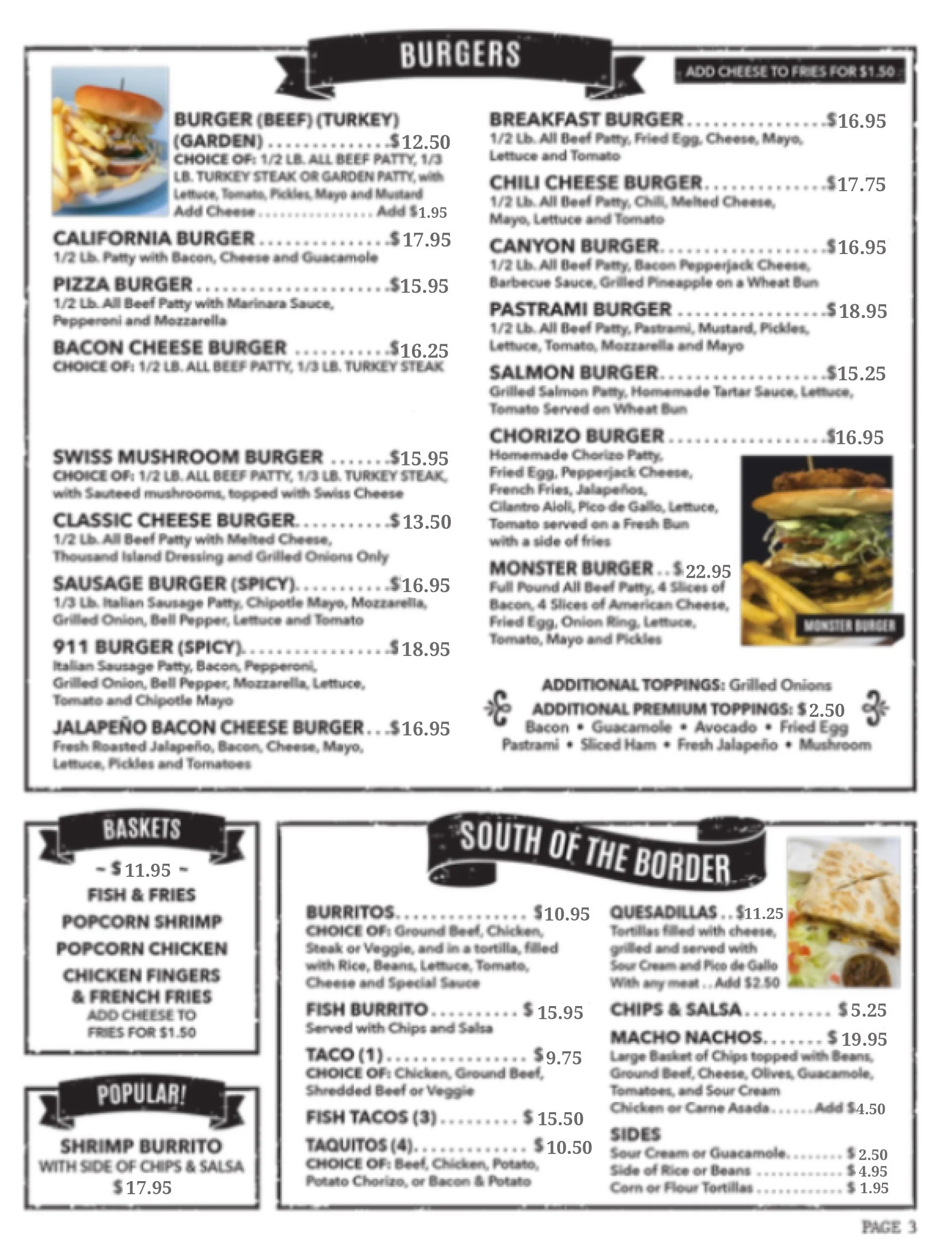 Our Menu — GETAWAY CAFE