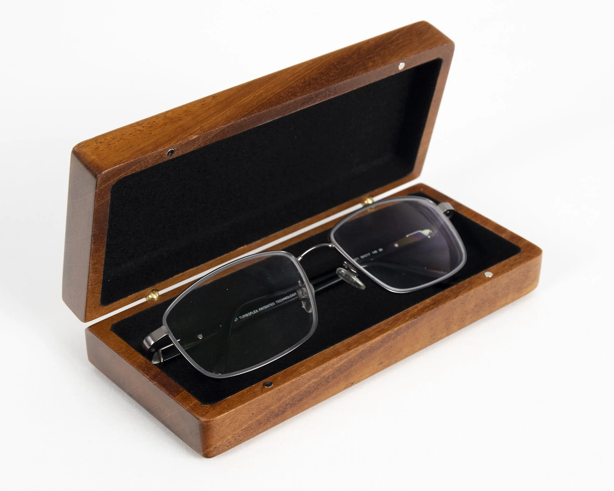 Mahogany Hardwood Case for Glasses and Sunglasses — T. Weatherhead & Co.