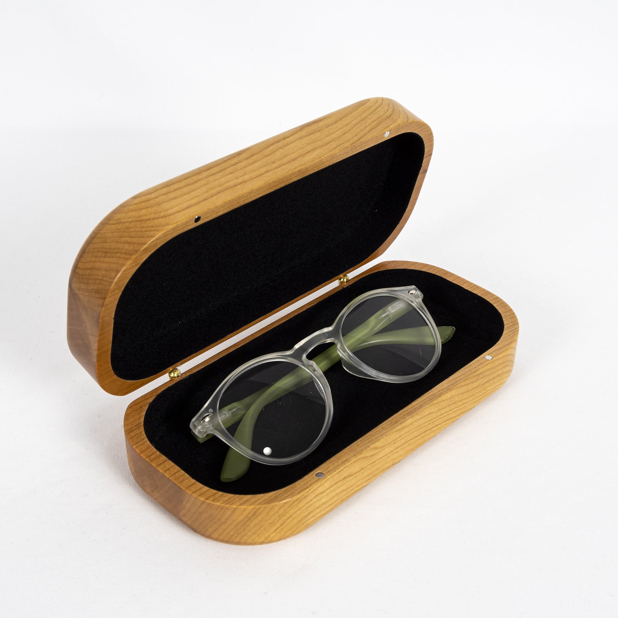Mahogany Hardwood Case for Glasses and Sunglasses — T. Weatherhead & Co.