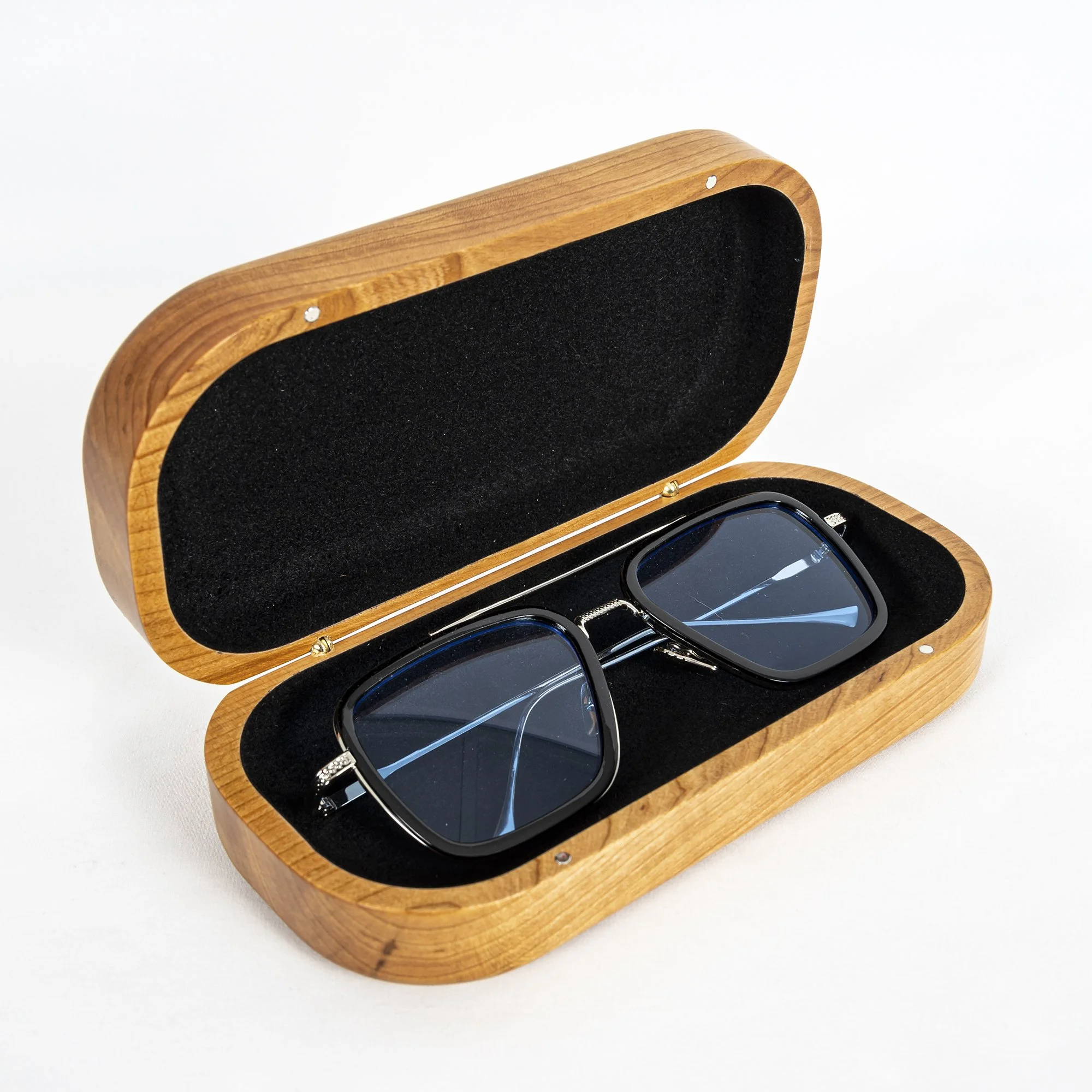 Mahogany Hardwood Case for Glasses and Sunglasses — T. Weatherhead & Co.