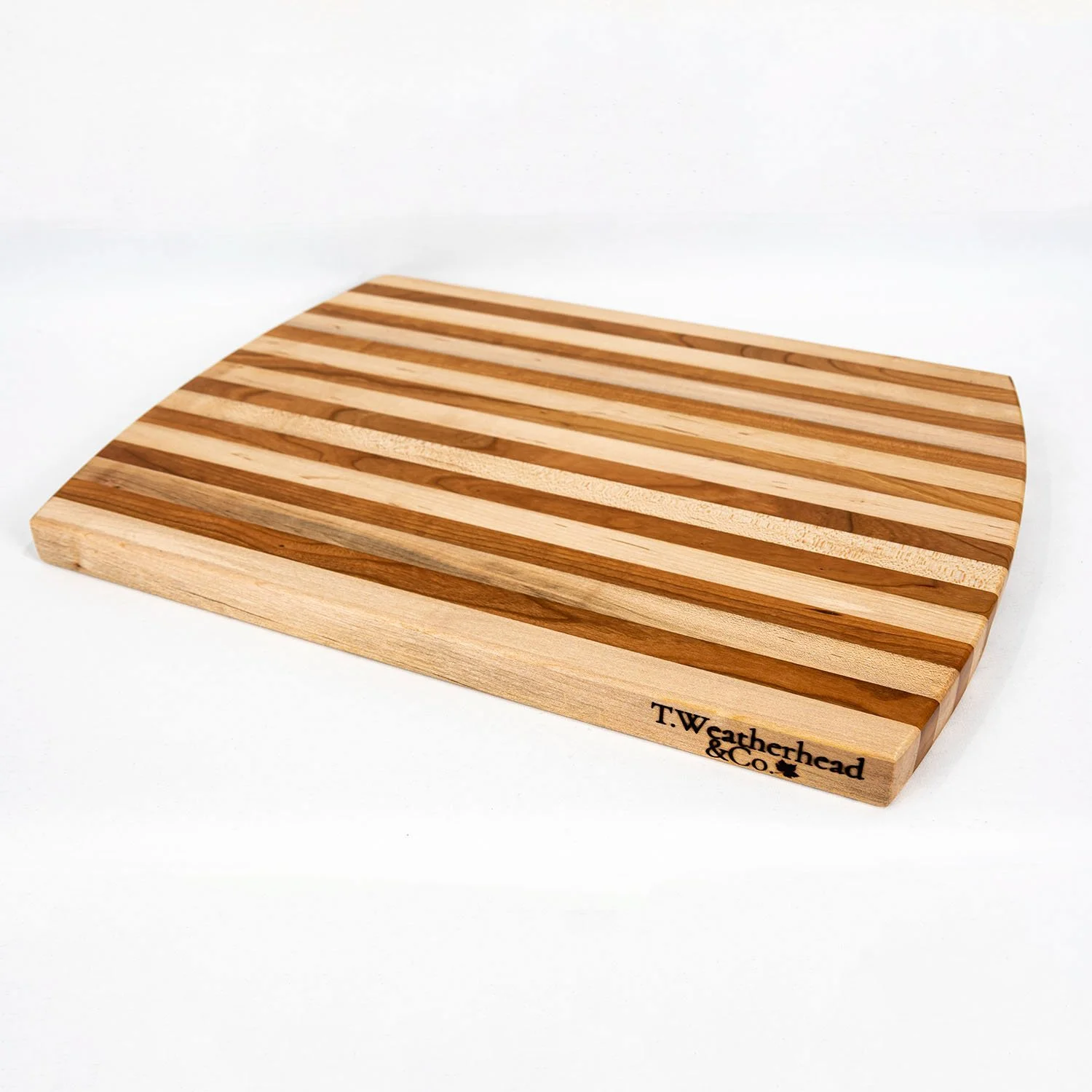 Handcrafted Maple & Cherry Cutting Board and Charcuterie Board Set ...