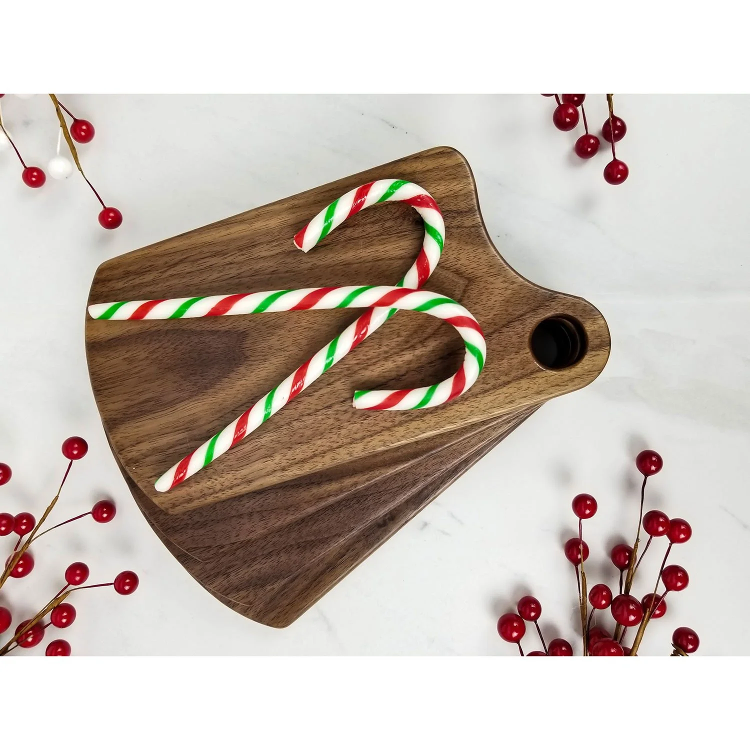 Christmas Tree Tray in Walnut — T. Weatherhead & Co.