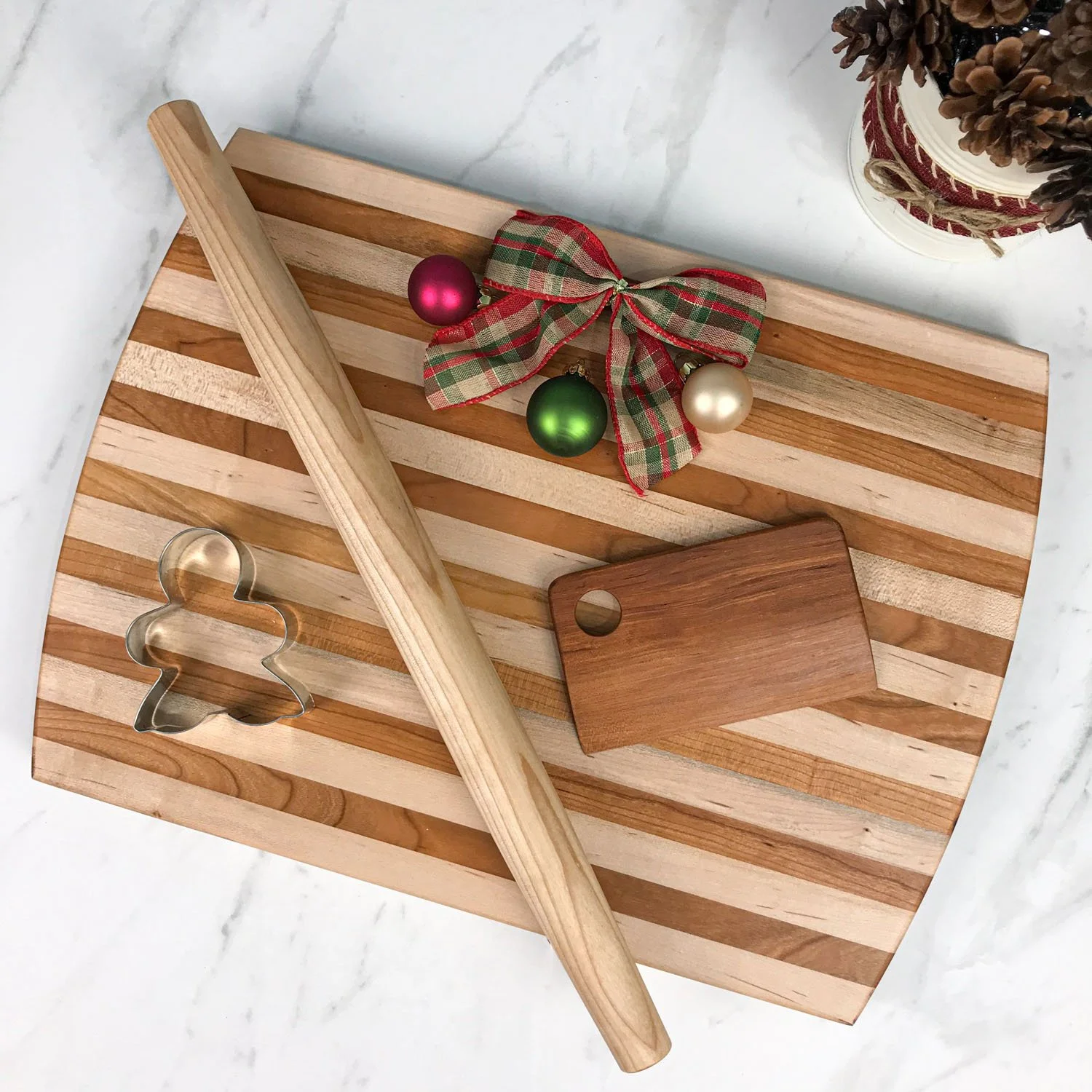 Christmas Tree Tray in Walnut — T. Weatherhead & Co.