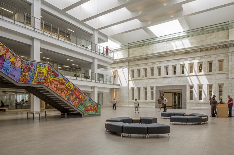 Columbus Metropolitan Library Main Branch — Schooley Caldwell