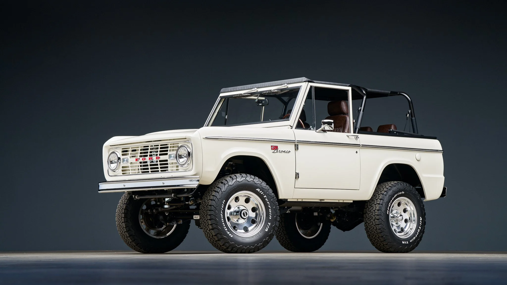 1976 Ford Bronco – Wimbledon White — HighLine Classics