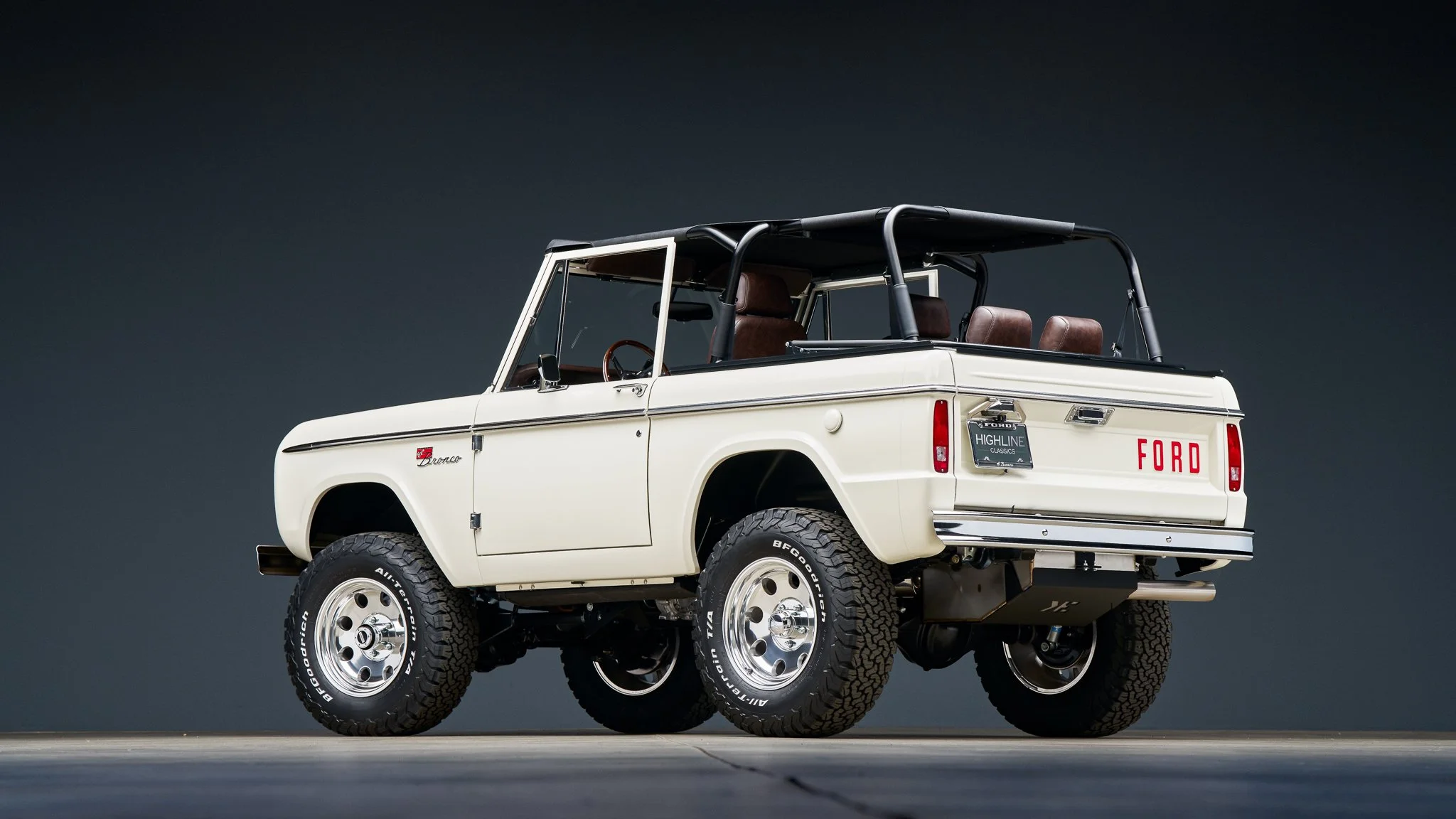 1976 Ford Bronco – Wimbledon White — HighLine Classics