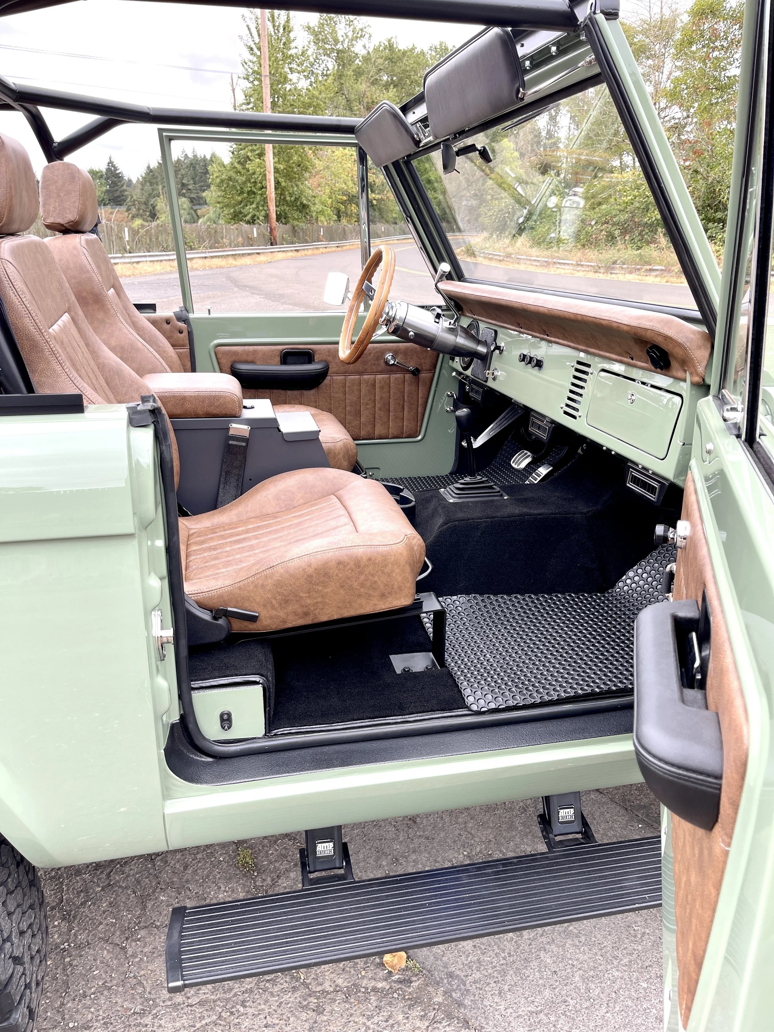 1976 Ford Bronco Boxwood Green | Customize Your Classic — HighLine Classics
