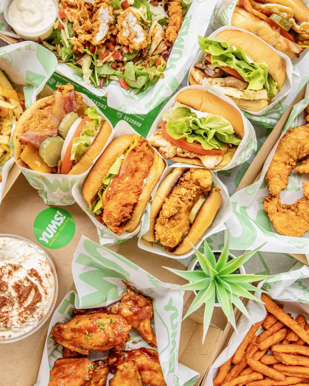 YUMS CHICKEN - Home of the Butterbun® Chicken Burgers