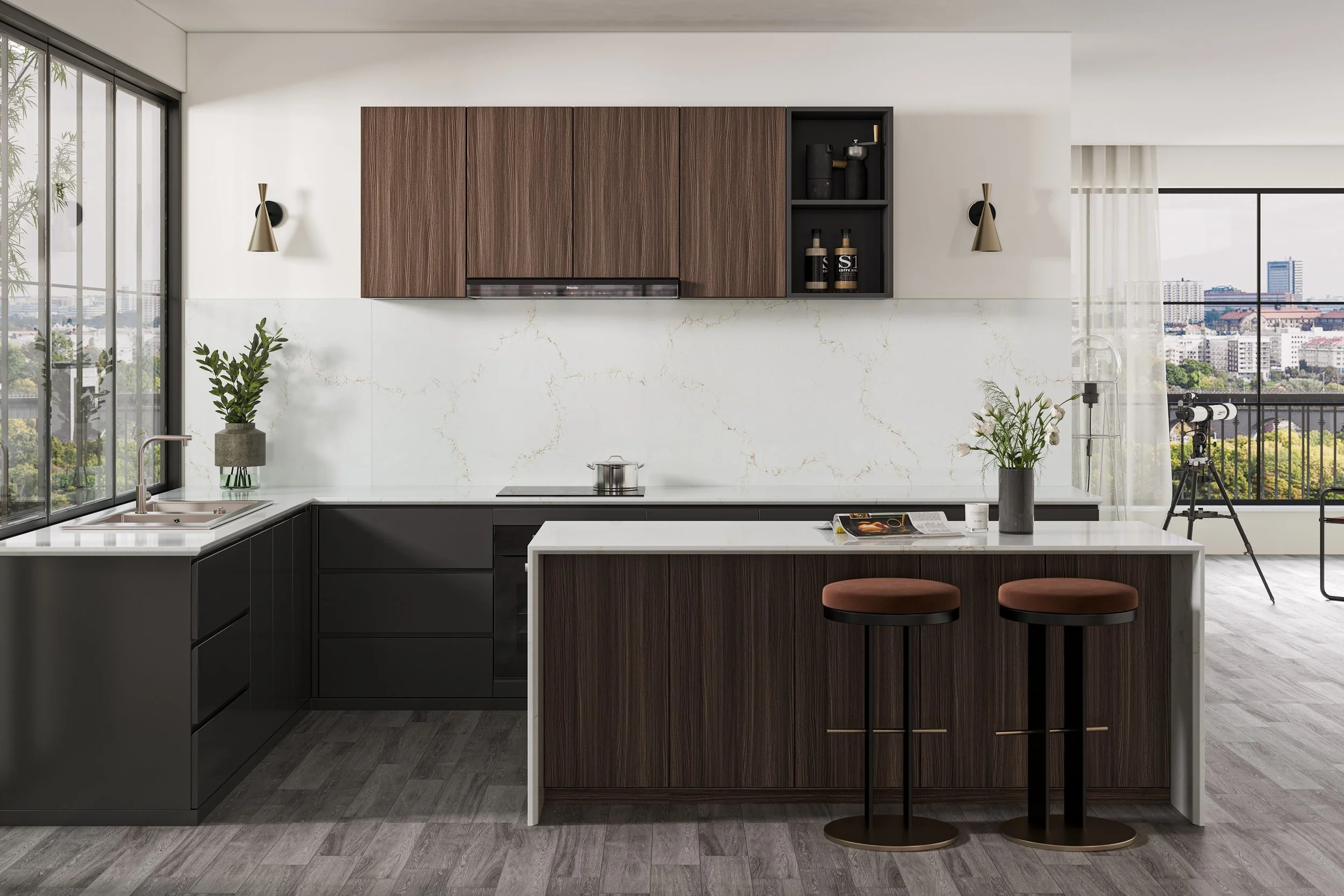 Vicostone Misterio Gold BQ8820 - Quartz Co