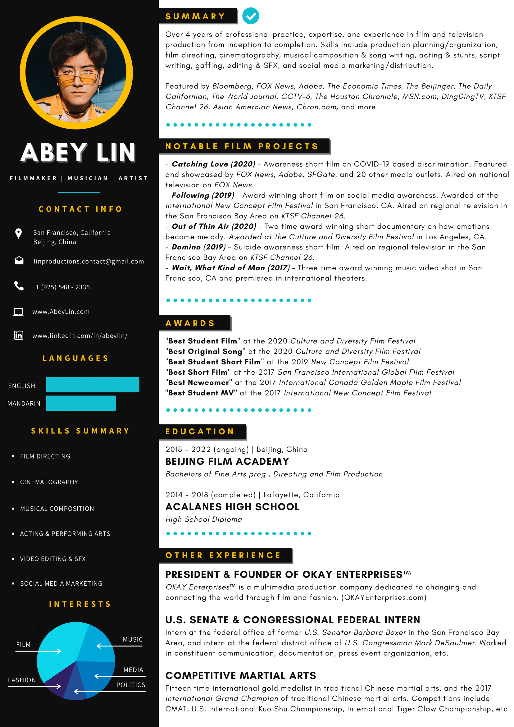 ABEY LIN | ABOUT