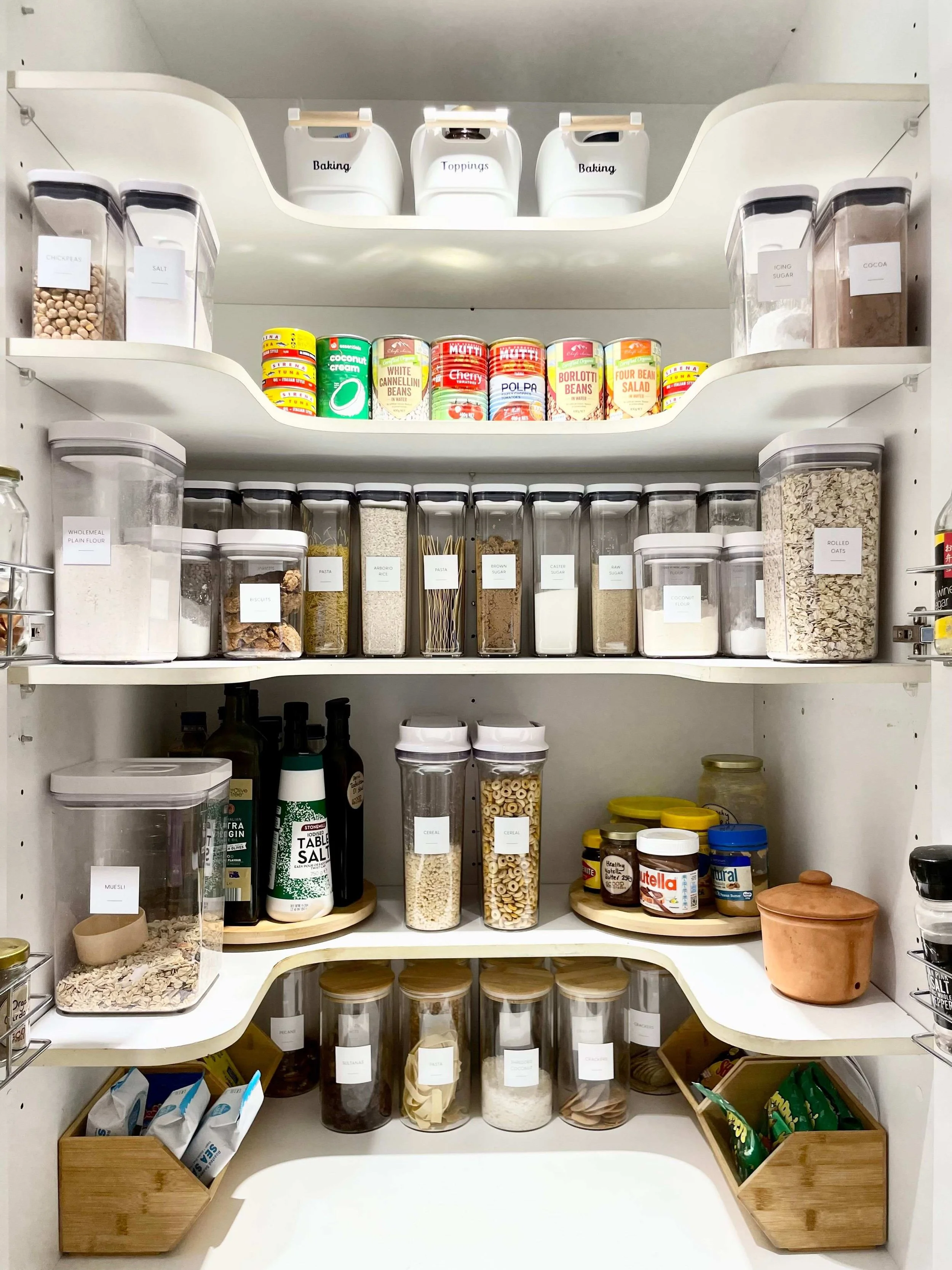 Pantry Organisation — My Curated Life - Professional Organiser Sydney