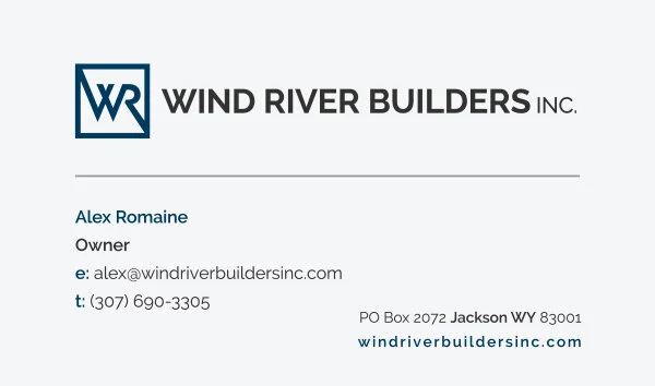 Wind River Builders - Brand Identity, Web Design, Website Development ...