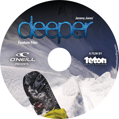 Jeremy Jones' Deeper - Snowboard Movie - Box Art, Poster, Ad ...