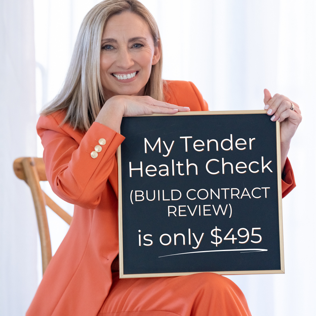 Tender Health Check — Carnelian Projects | Your house & land package ...