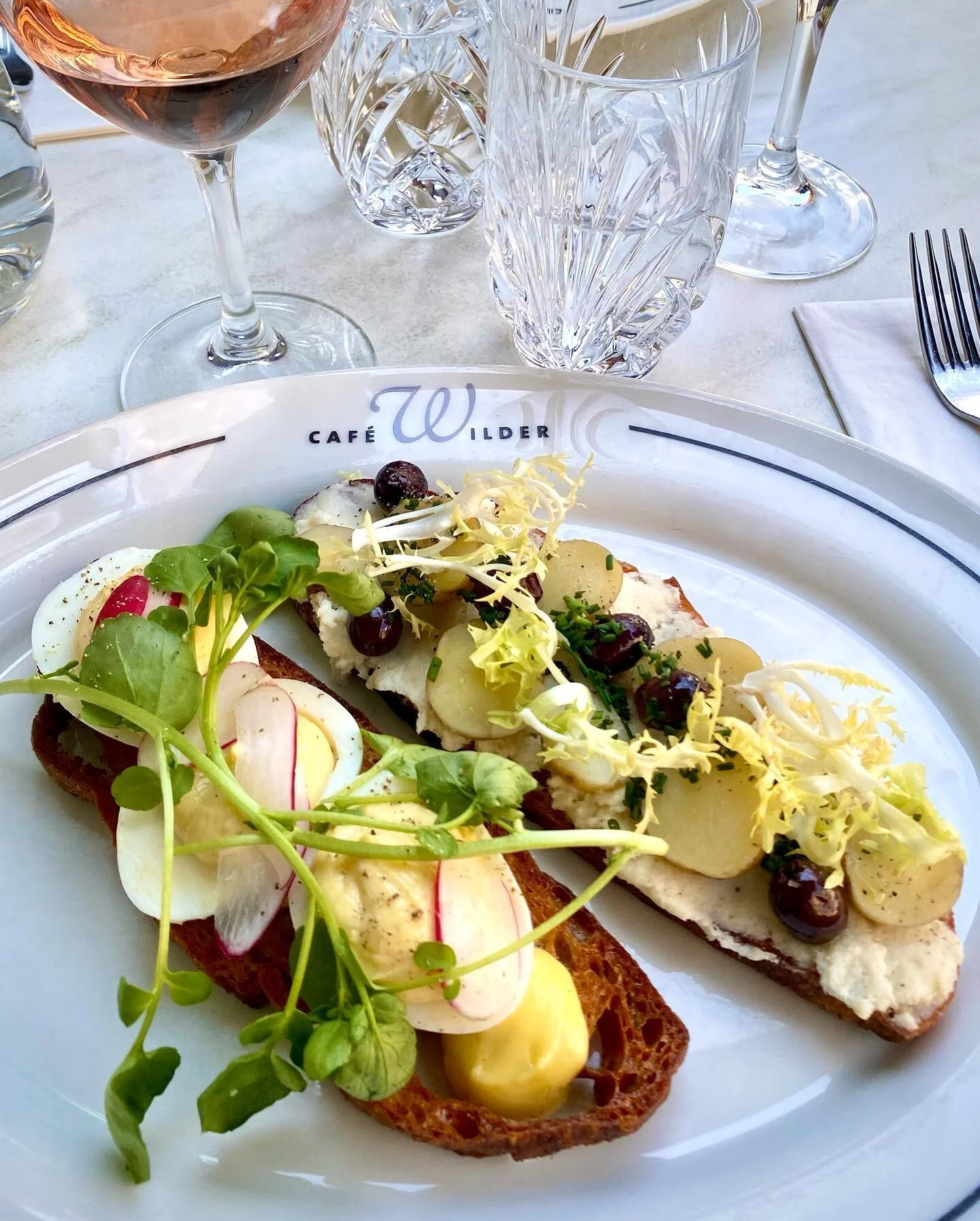 Our menus in English — Café Wilder