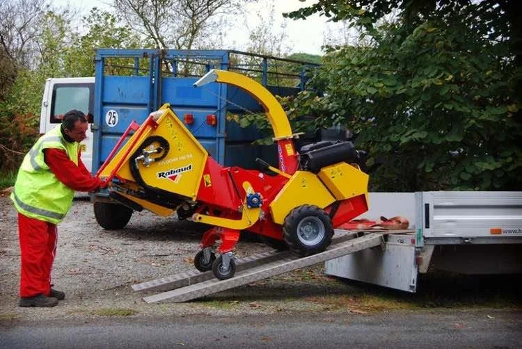 Rabaud - Tracked and Self-propelled Chippers — DJB Machinery Ltd