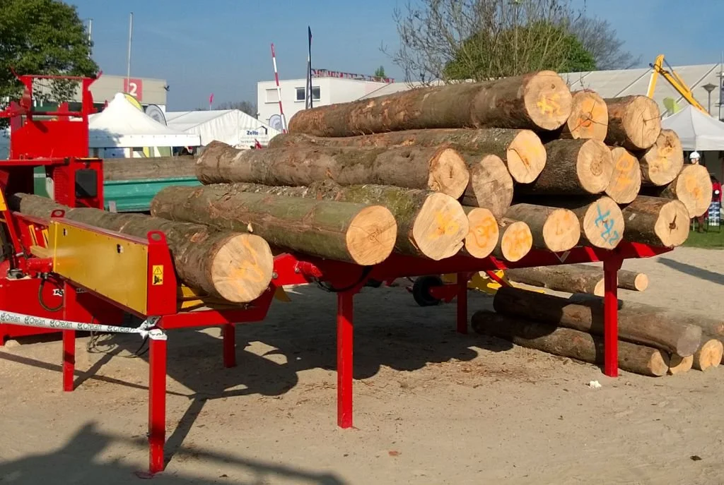 Rabaud - Wood Processor Loading Decks — DJB Machinery Ltd