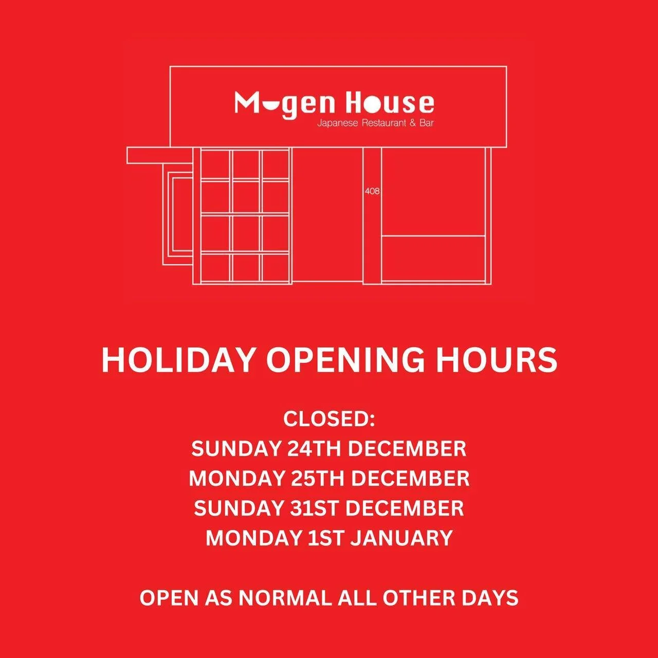 MUGEN HOUSE Japanese Restaurant