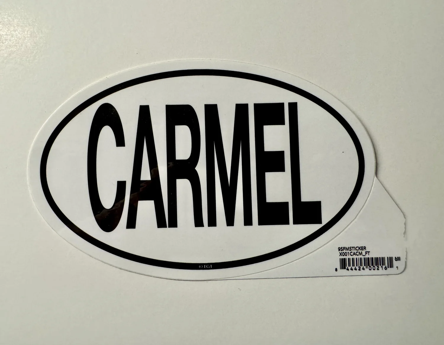 Carmel Car Decal — OCDS Wash Prov
