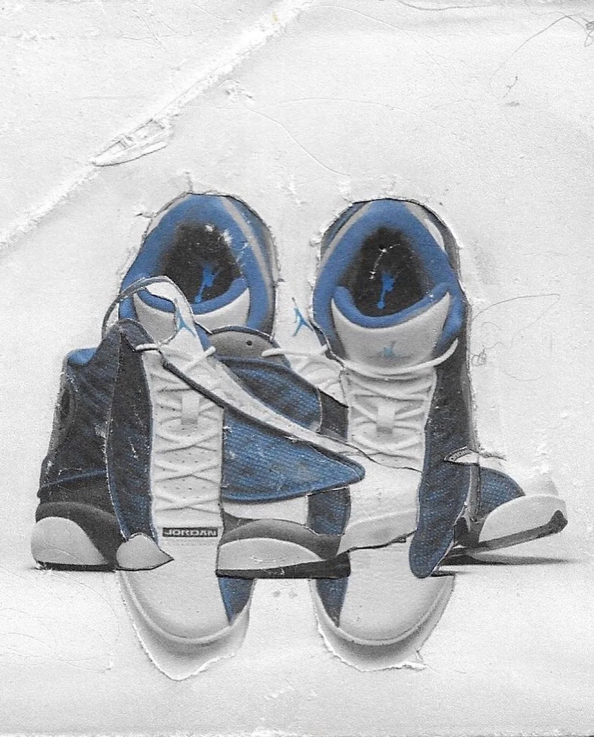 AIR.com Jordan AJ13 “Flint” — Ian Woods Art
