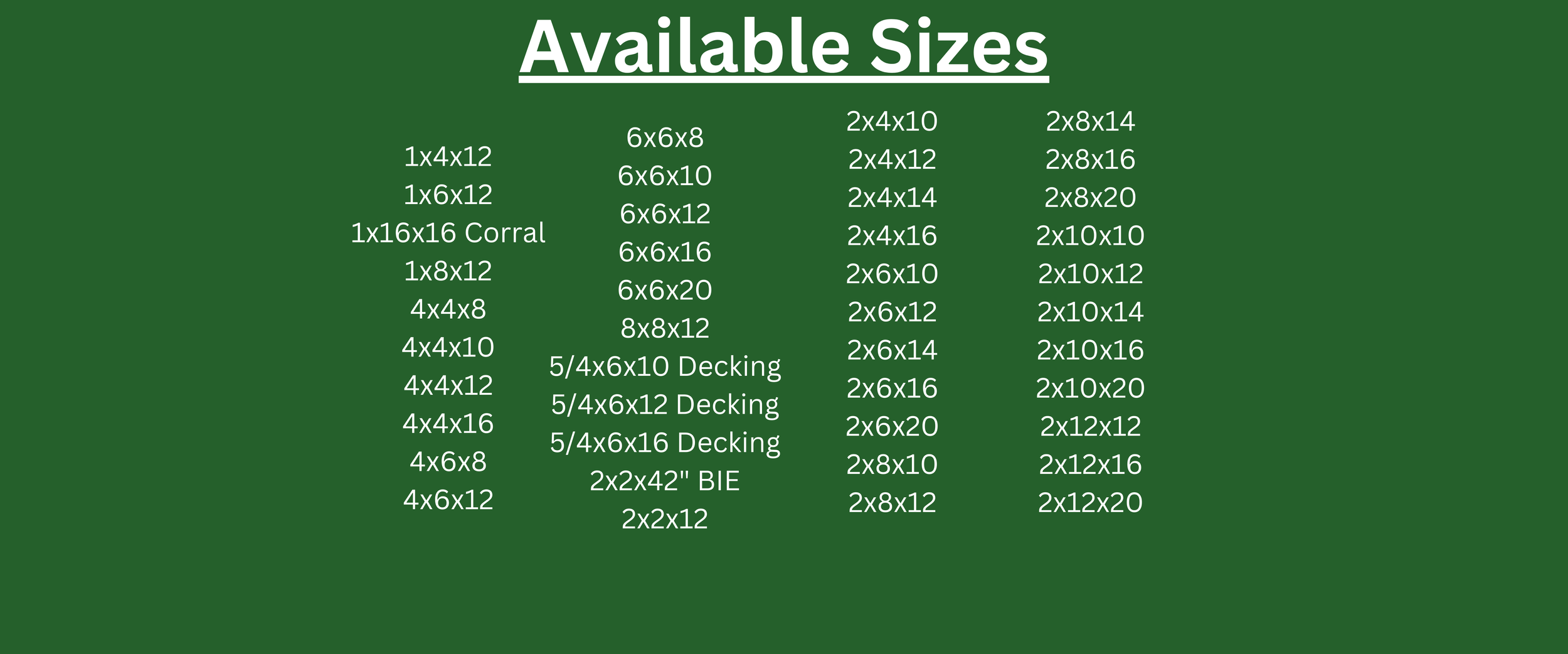 Cedar And Redwood Lumber — Carruth Company