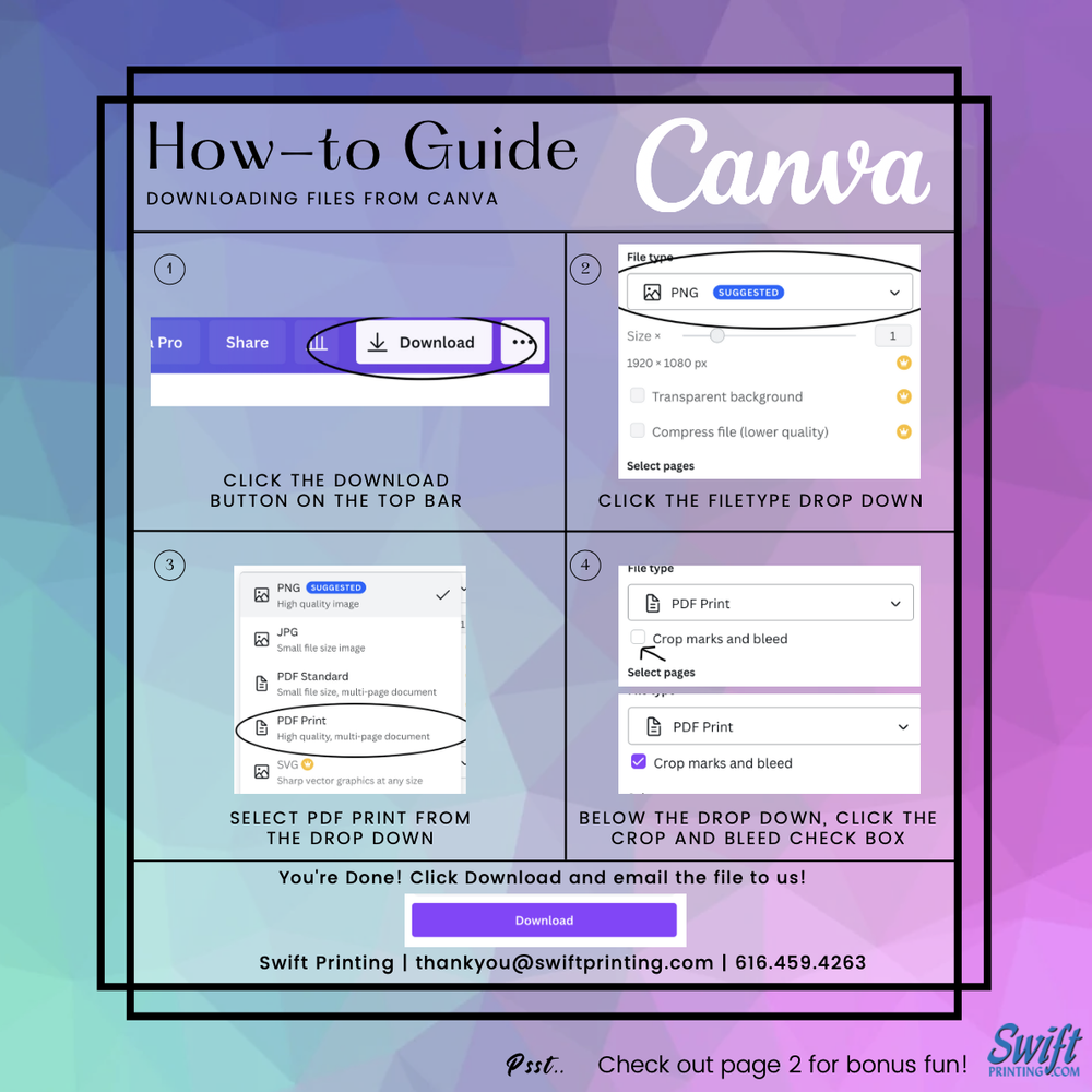 How to Prepare a Canva File for the Print Shop — Swift Printing