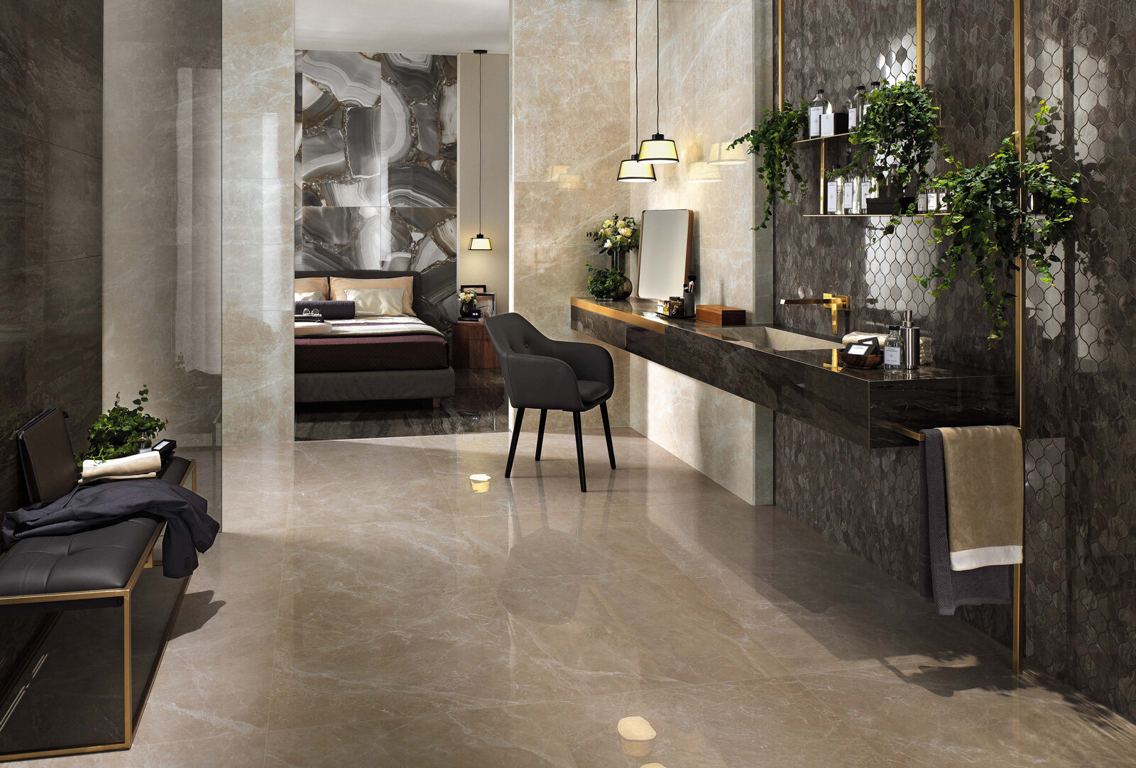 Cosmo Porcelain Hexagon — Julian Tile